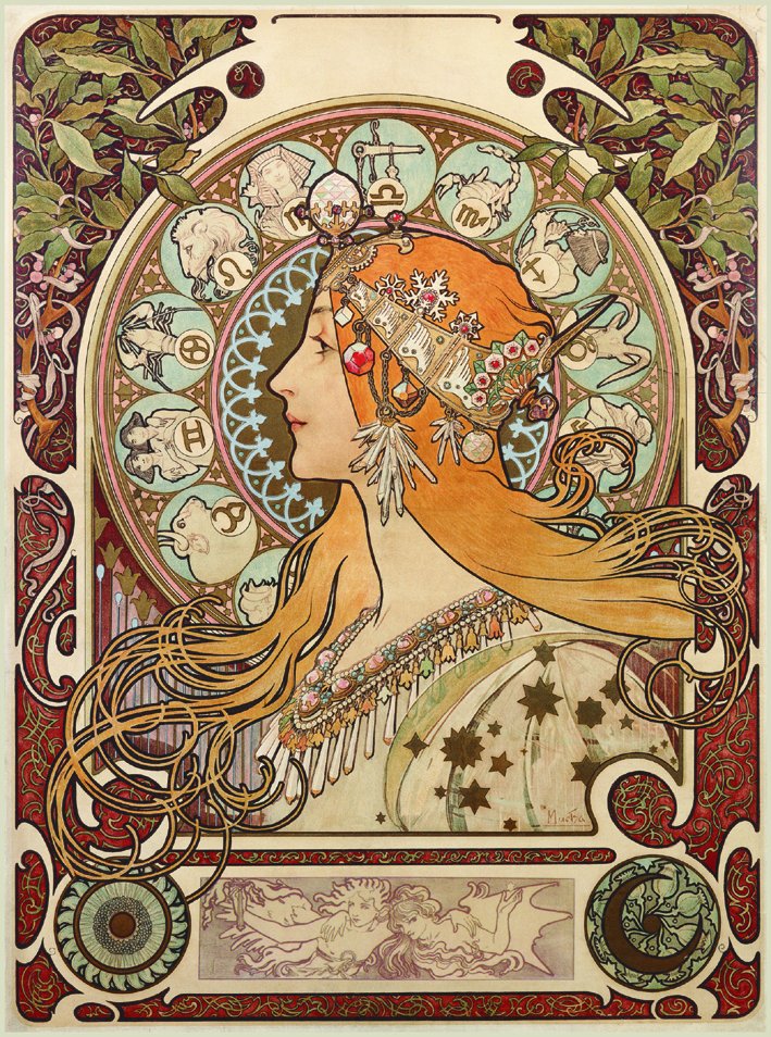 Alphonse Mucha – Peter's Hummel Home